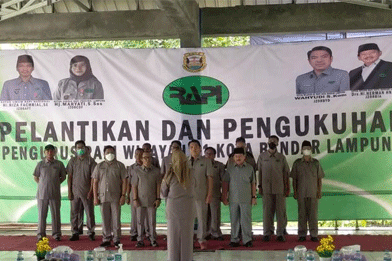 Ketua RAPI Daerah Lampung Lantik Pengurus Wilayah I Kota Bandar Lampung ...